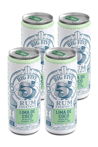 Big Five - Lima de Coco - 4 pack - Checkers Discount Liquors & Wines