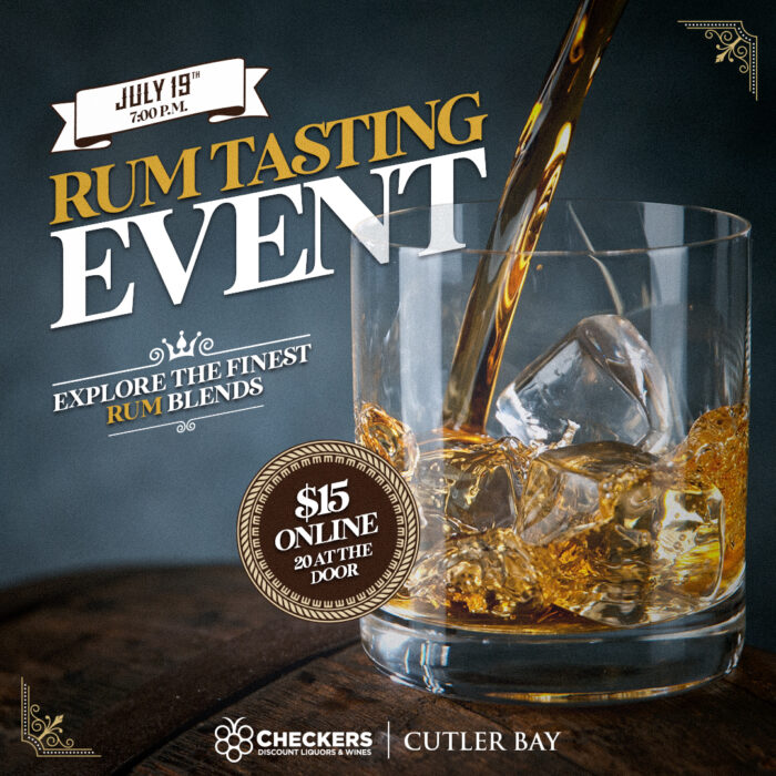 Rum Tasting Event - 2023 - Checkers Discount Liquors & Wines
